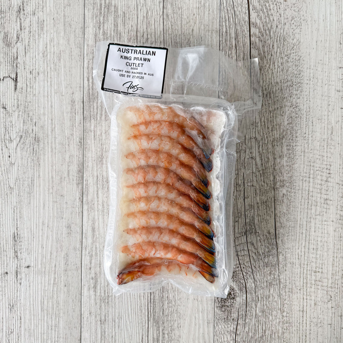King Prawn Cutlets - 500g — Dirty Clean Food