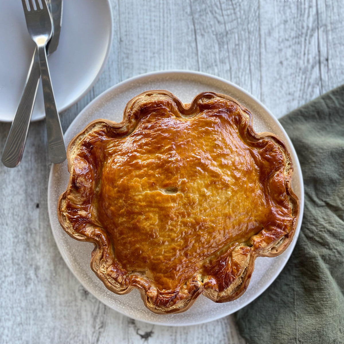 Chicken Curry Pie - 960g — Dirty Clean Food