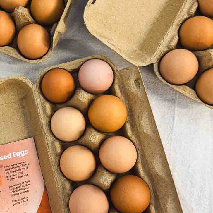 Pasture Raised Eggs (12) | Perth Delivery | Dirty Clean Food