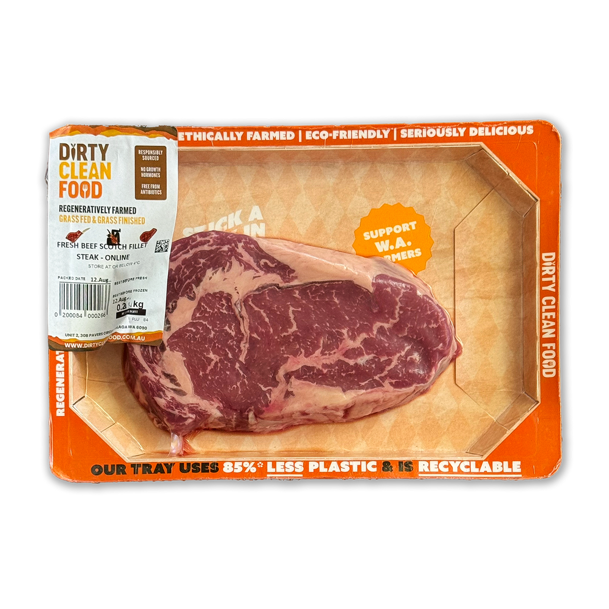 Scotch Fillet Steak (250g) | Perth Delivery | Dirty Clean Food