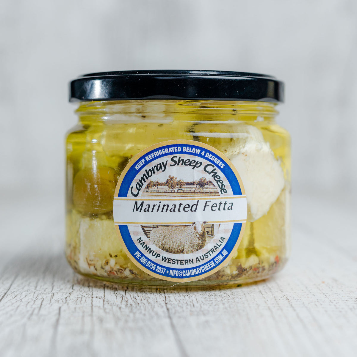 Cambray Cheese Aged Marinated Feta | Perth Delivery | Dirty Clean Food
